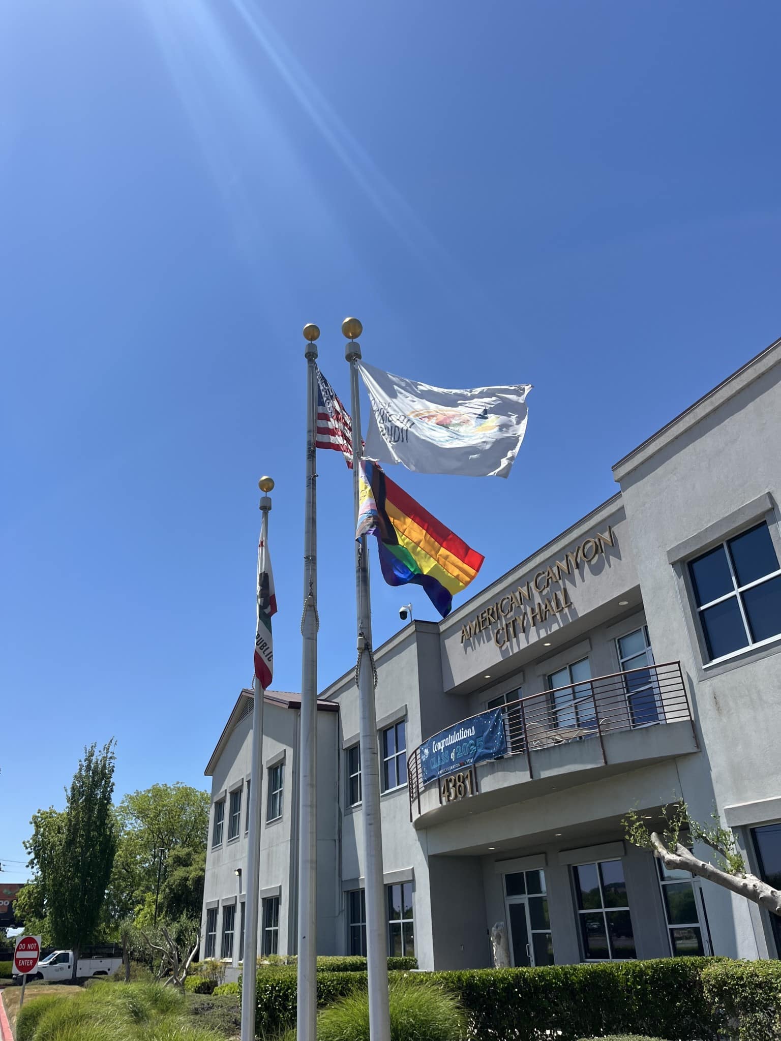 Raising the Pride flag in American Canyon – Napa County Times