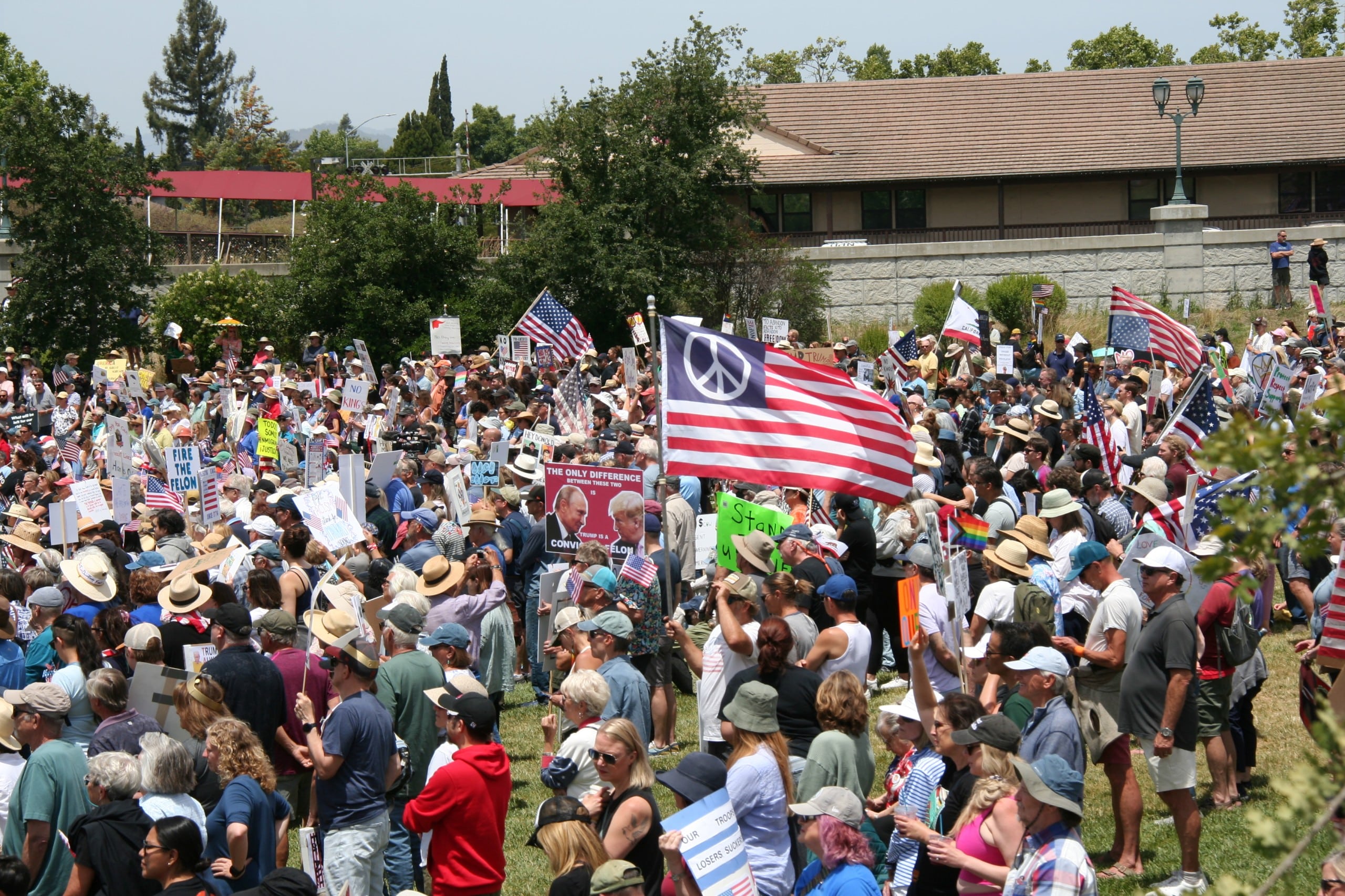 Napa rallies for ‘No Kings’ protests – Napa County Times